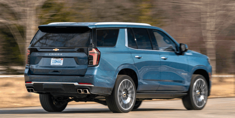 2026 Chevy Tahoe Color Options: Blue to Black